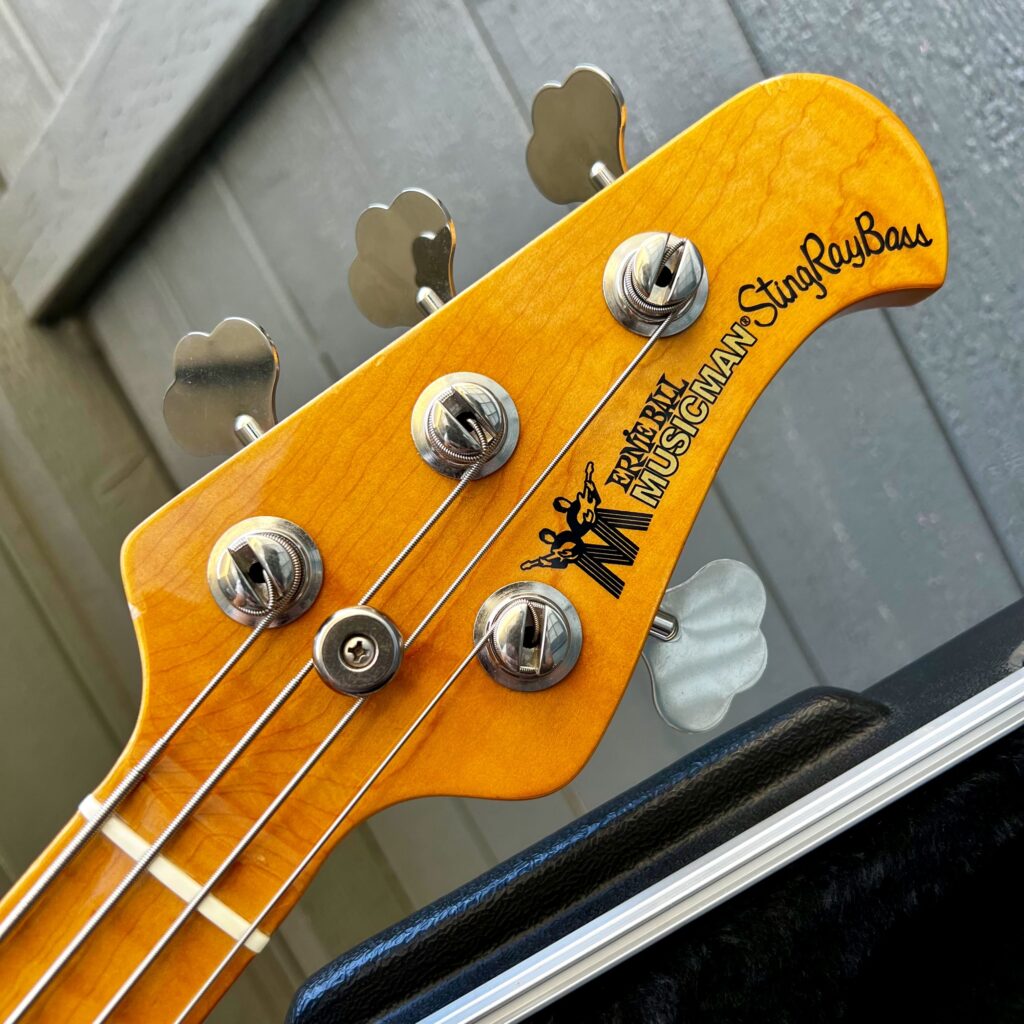 Ernie Ball Music Man Classic StingRay Vintage Sunburst Figured Maple ...