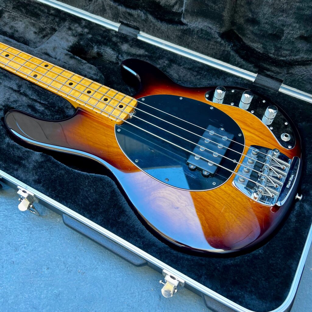 Ernie Ball Music Man Classic StingRay Vintage Sunburst Figured Maple ...