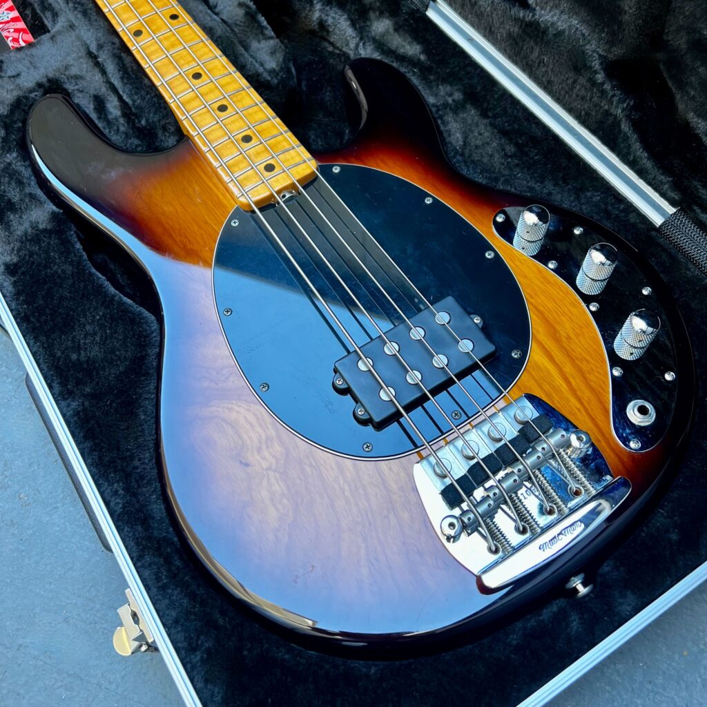 Ernie Ball Music Man Classic StingRay Vintage Sunburst Figured Maple ...