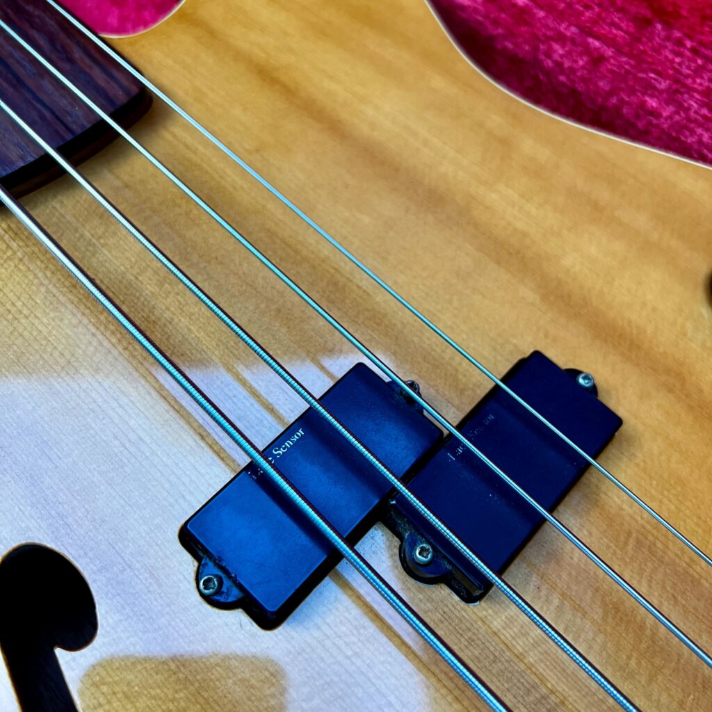 Fender PBAC-100 FL Electric-Acoustic Fretless Precision Bass Vintage ...