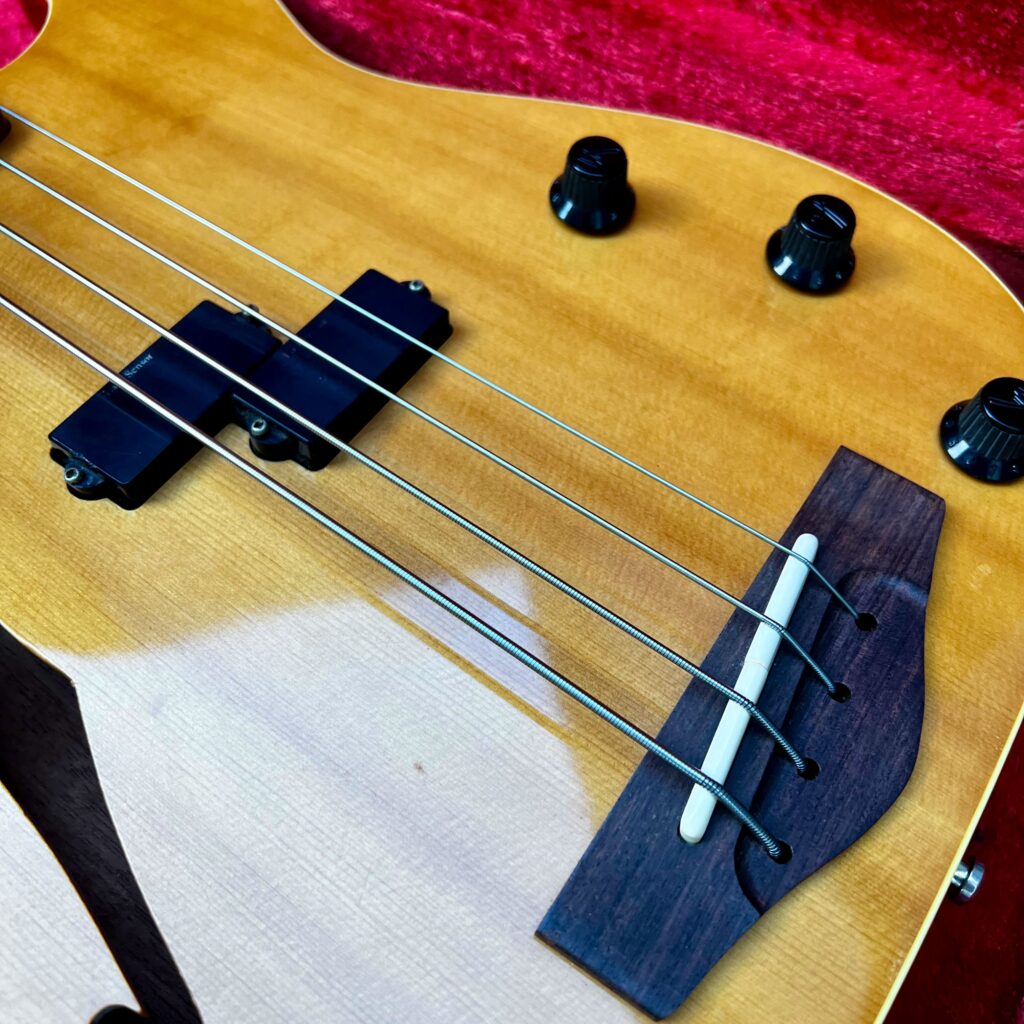 Fender PBAC-100 FL Electric-Acoustic Fretless Precision Bass Vintage ...