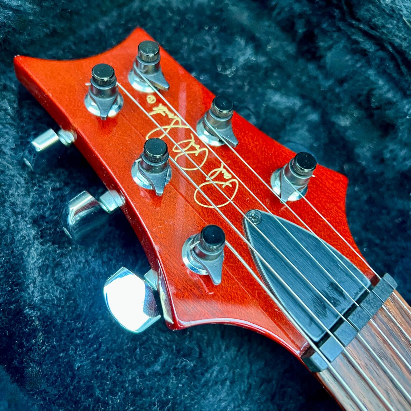 PRS Custom 24 Trans Orange 1998 Wide Thin neck and moon inlays - I Want ...