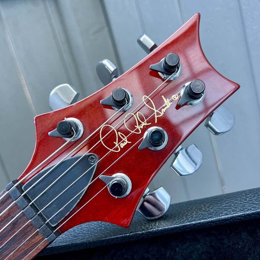 PRS Custom 24 Trans Orange 1998 Wide Thin neck and moon inlays - I Want ...