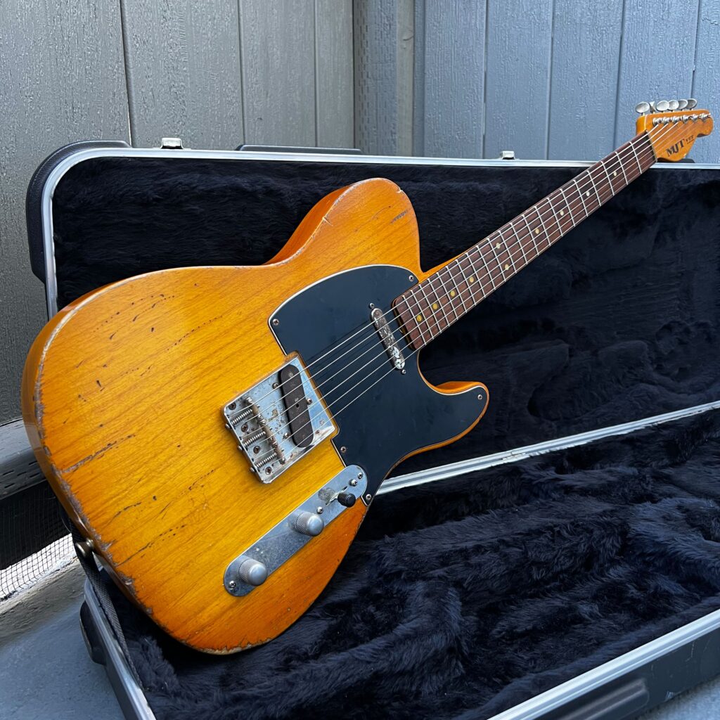 MJT VTT Telecaster Ash With Rosewood neck Aged Nitro – 6.6lbs. - I Want ...