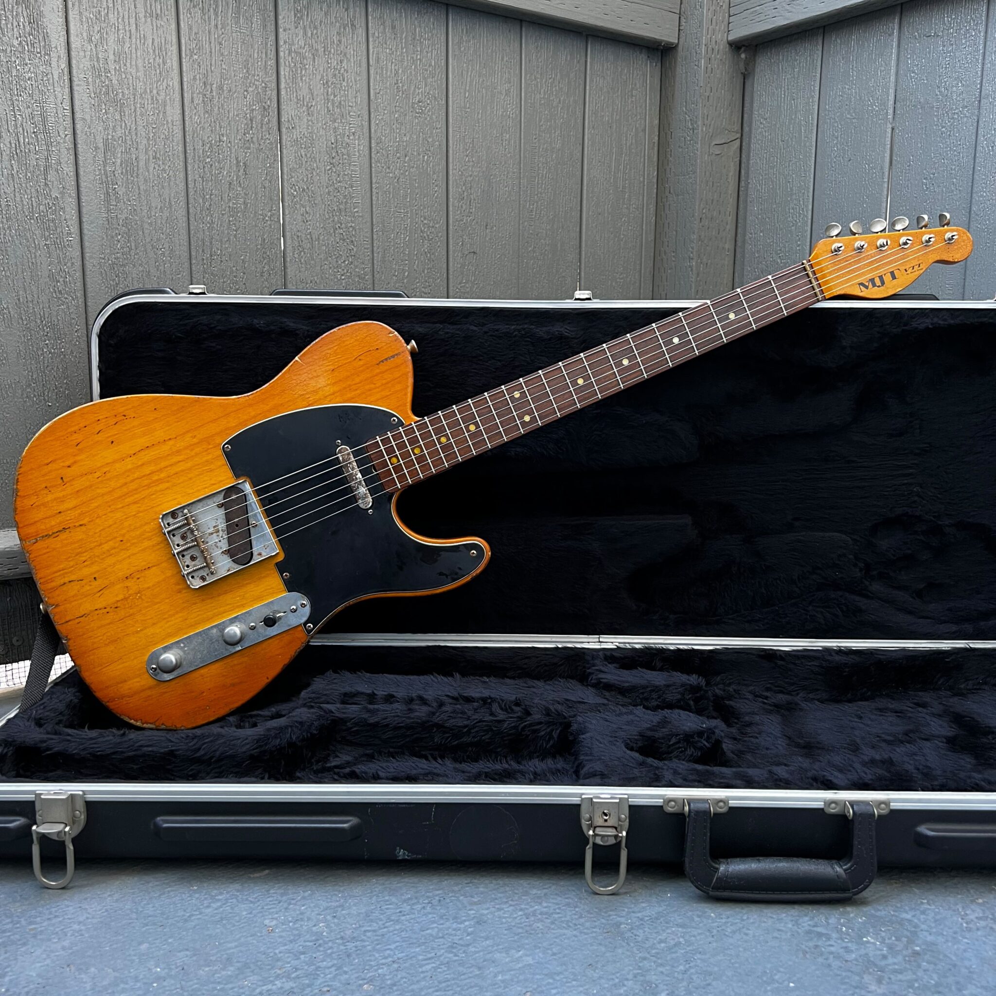 MJT VTT Telecaster Ash With Rosewood neck Aged Nitro – 6.6lbs. - I Want ...