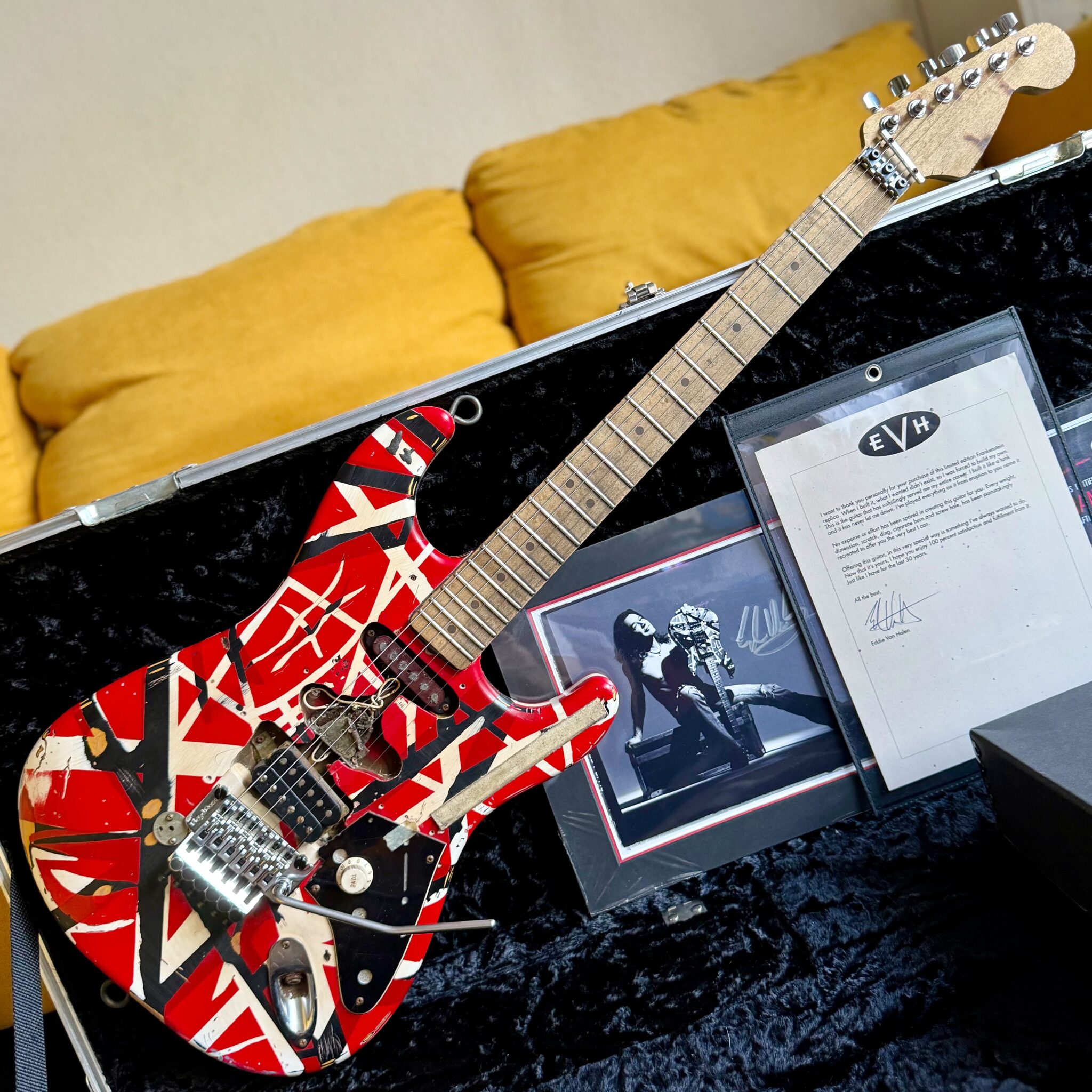 2007 Fender Custom Shop Chip Ellis Masterbuilt Eddie Van Halen ...