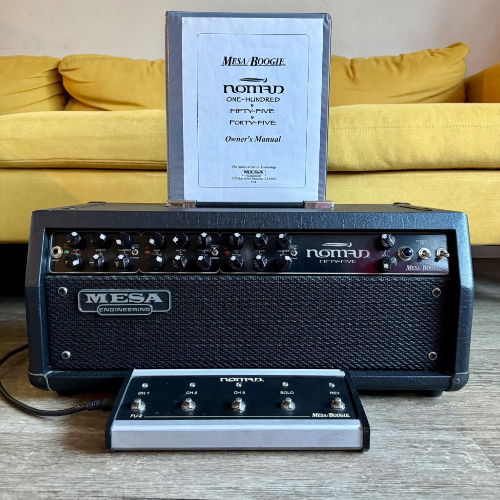 Mesa Boogie Nomad Fifty-Five 3-Channel 55W Guitar Amplifier Head - I ...