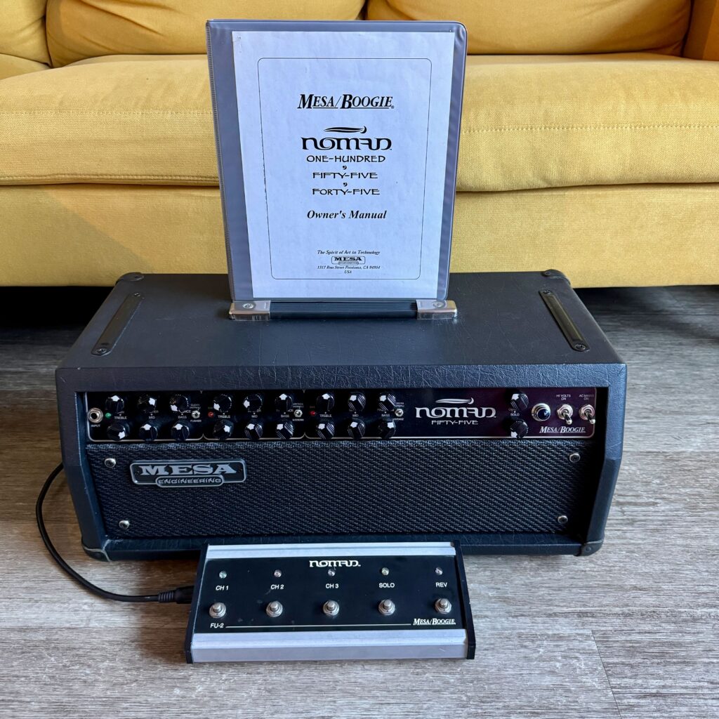 Mesa Boogie Nomad Fifty-Five 3-Channel 55W Guitar Amplifier Head - I ...
