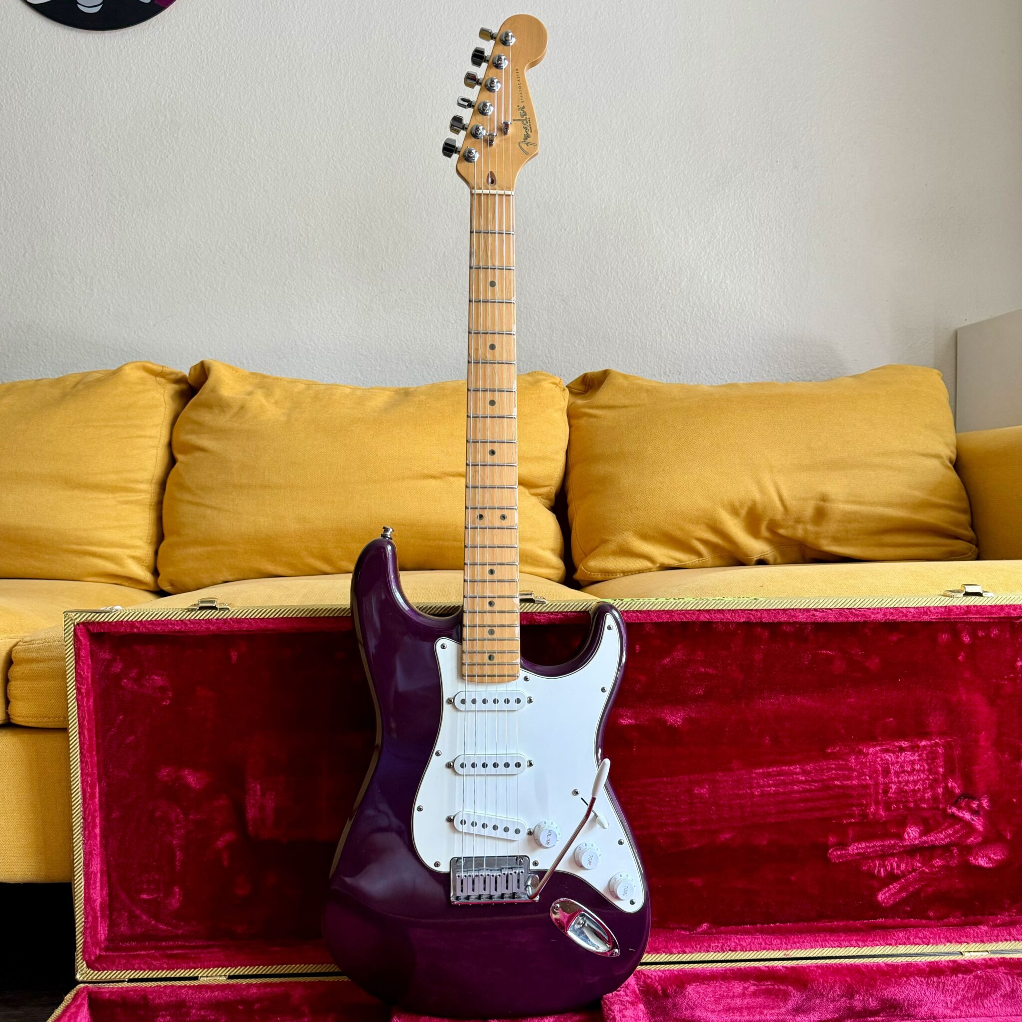1999 Fender American Standard Stratocaster Metallic Plum Purple Maple ...
