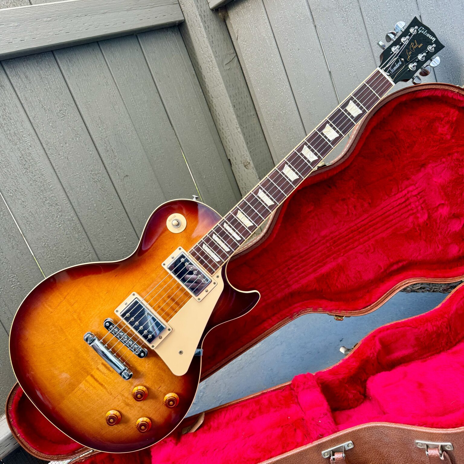 2013 Gibson Les Paul Standard Desert Burst w/OSHC - I Want That Guitar