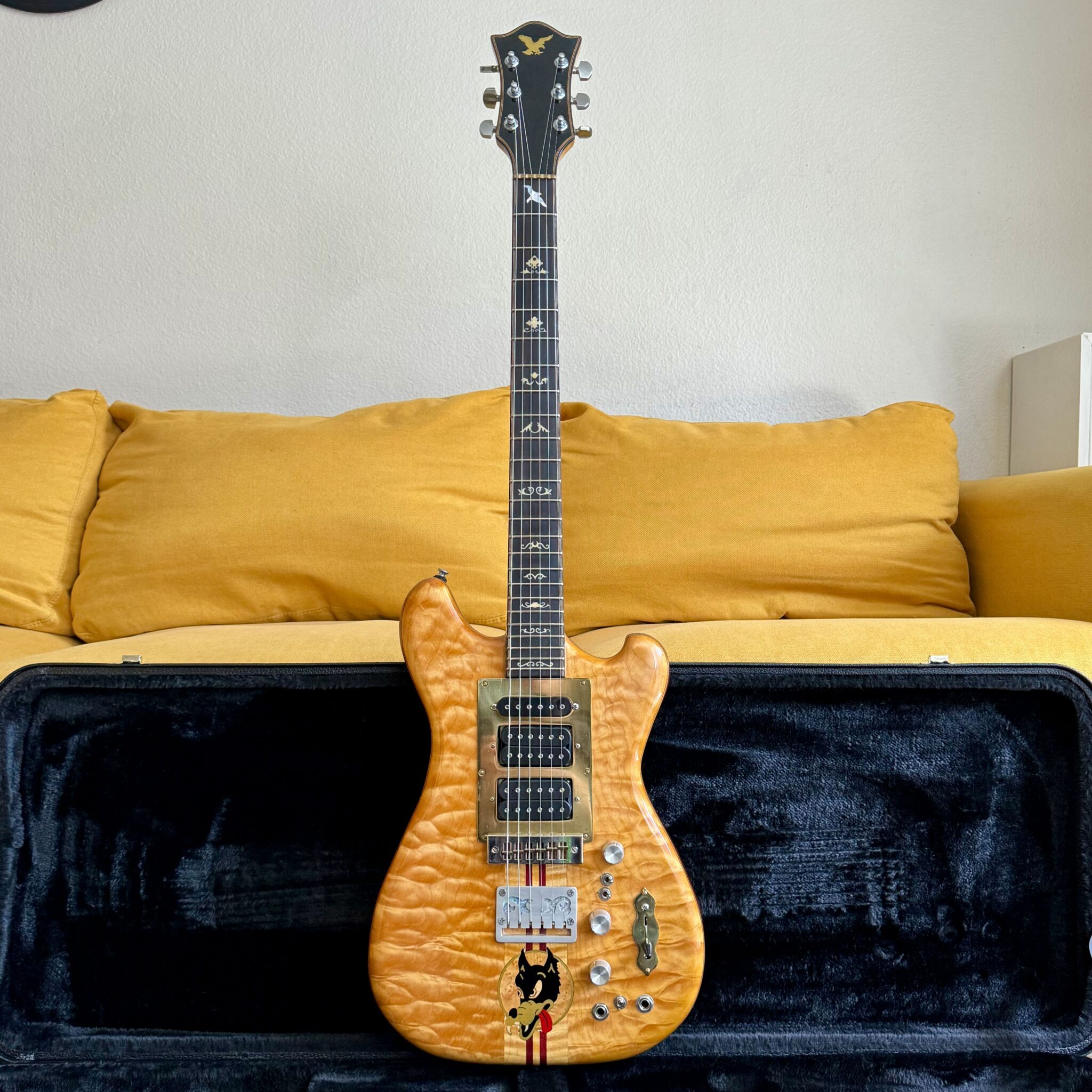 Robert Rusch Jerry Garcia Wolf Guitar Replica - I Want That Guitar