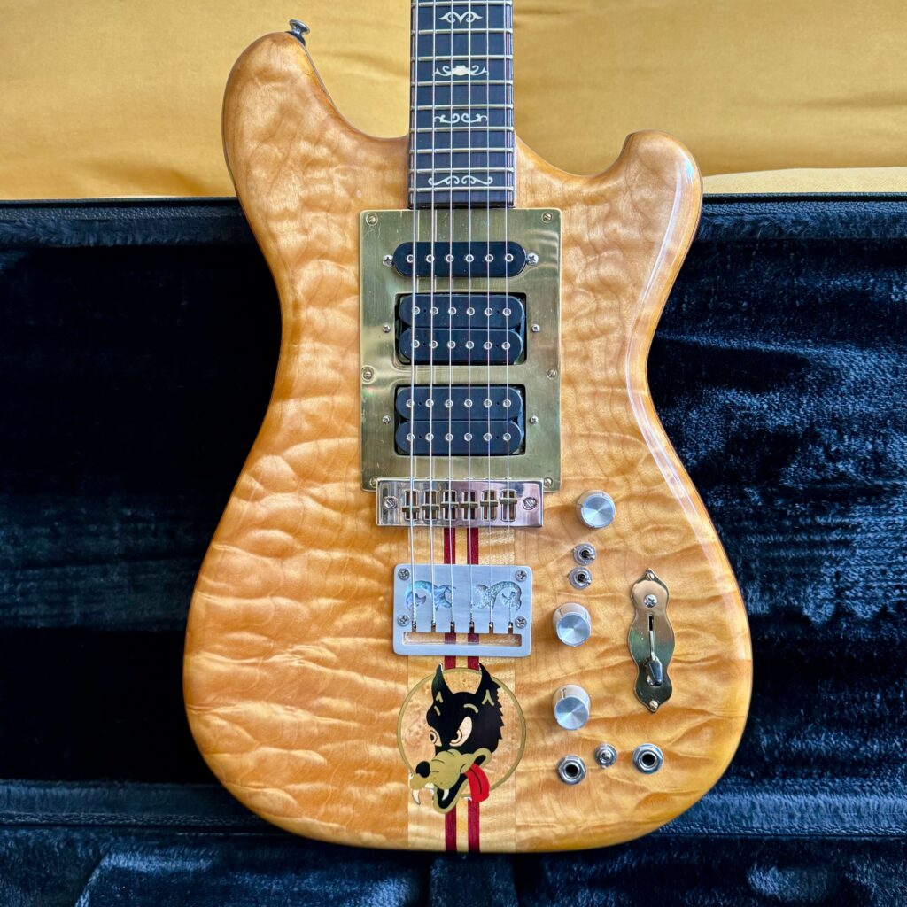 Robert Rusch Jerry Garcia Wolf Guitar Replica - I Want That Guitar