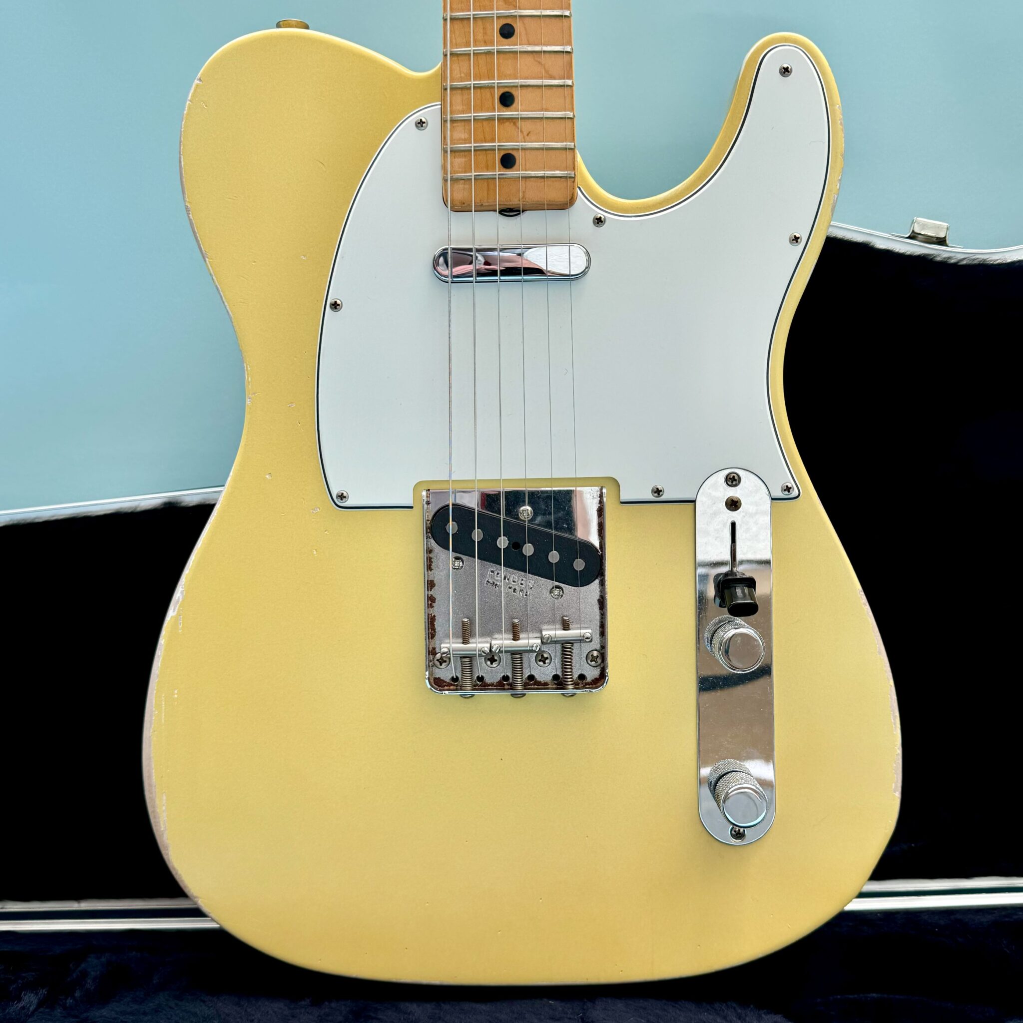 1968 Fender Telecaster Maple Cap Blonde Built – 7.4 Lbs - I Want That ...