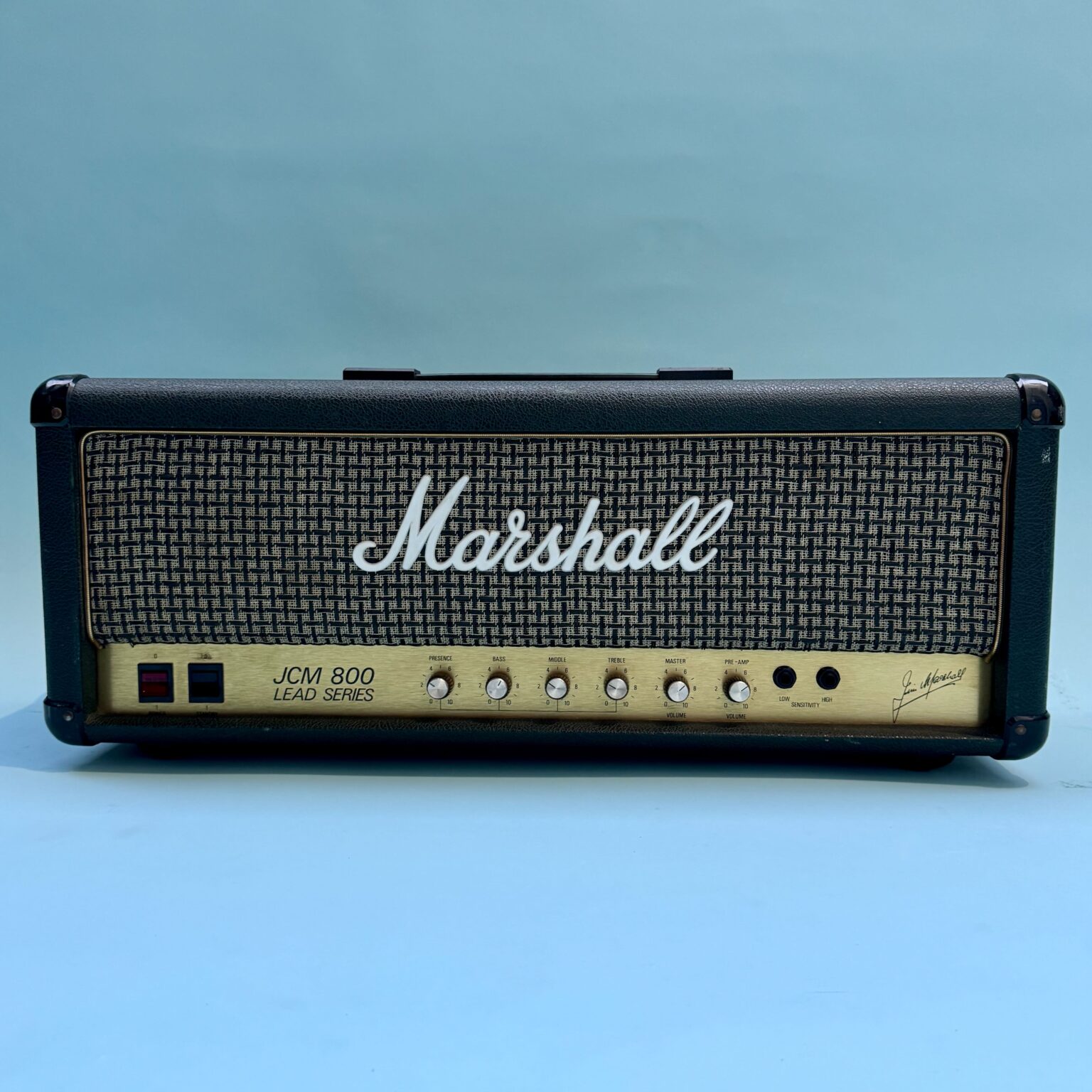 1985 Marshall JCM 800 2204 Master Model 50-Watt Mk2 Lead Series Head ...