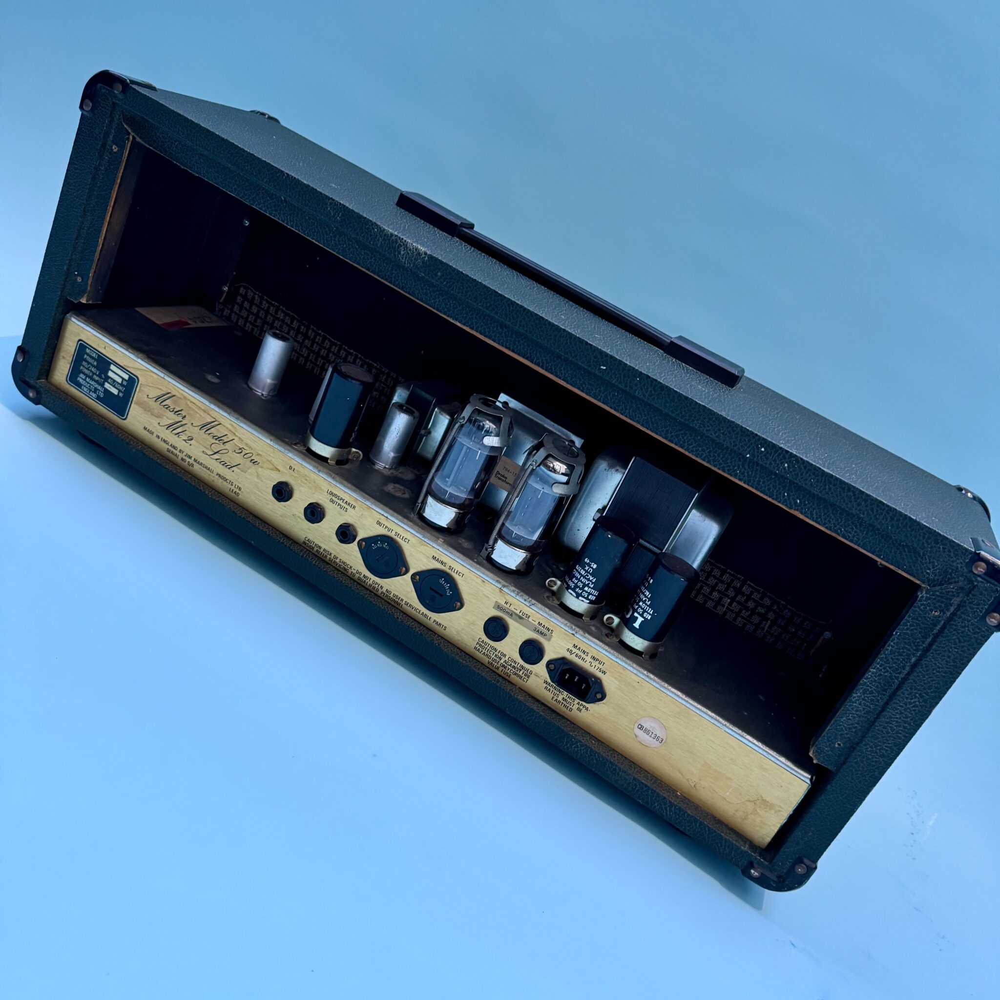 1985 Marshall JCM 800 2204 Master Model 50-Watt Mk2 Lead Series Head ...