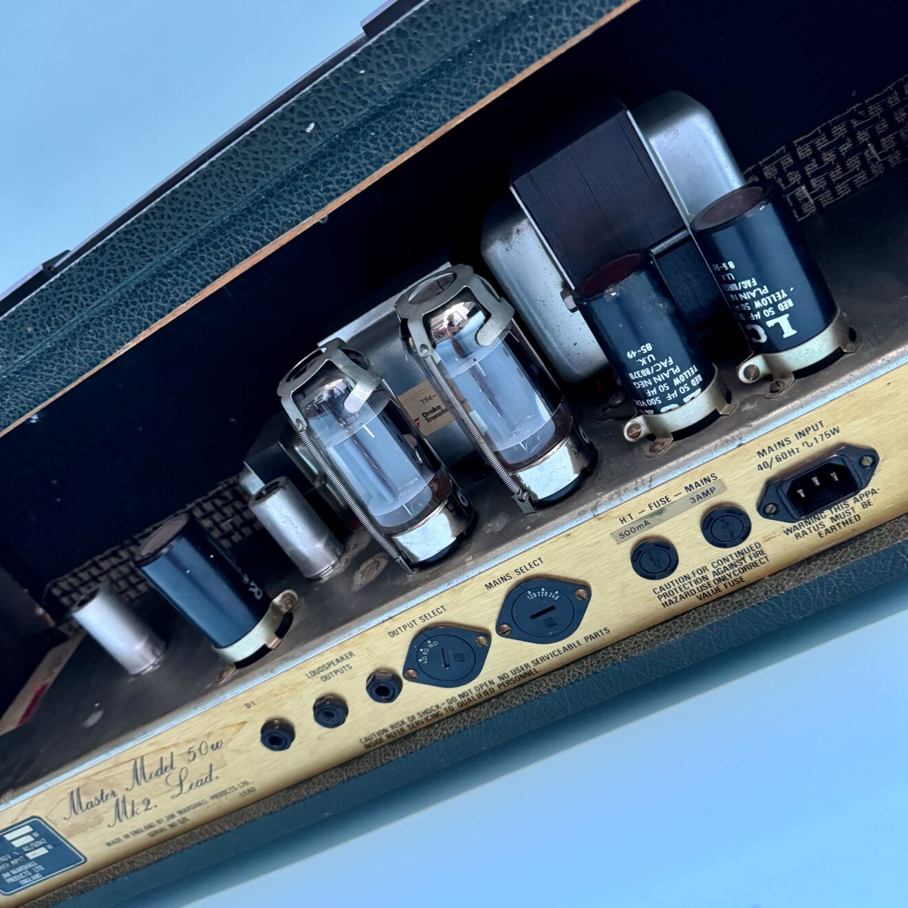 1985 Marshall JCM 800 2204 Master Model 50-Watt Mk2 Lead Series Head ...