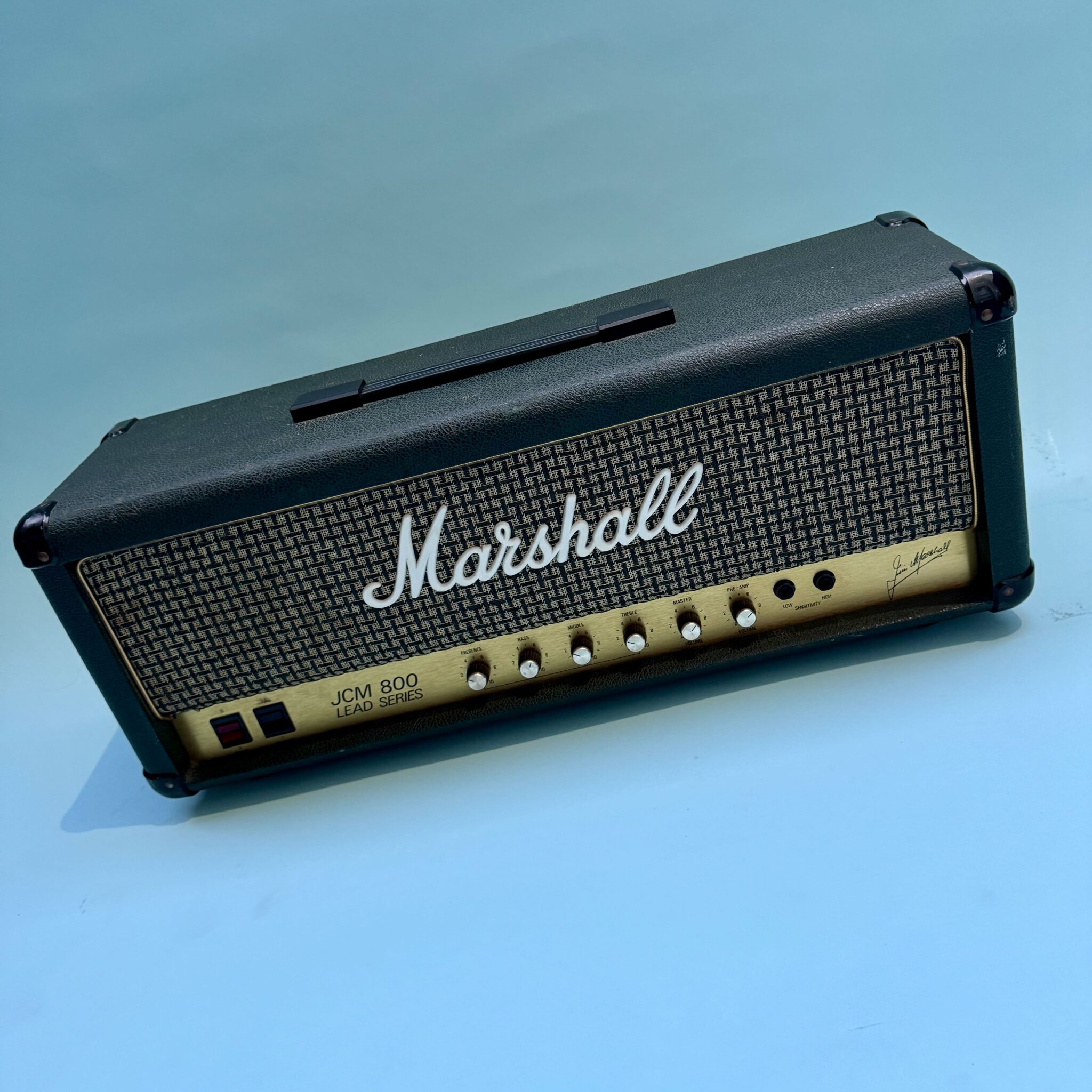 1985 Marshall JCM 800 2204 Master Model 50-Watt Mk2 Lead Series Head ...