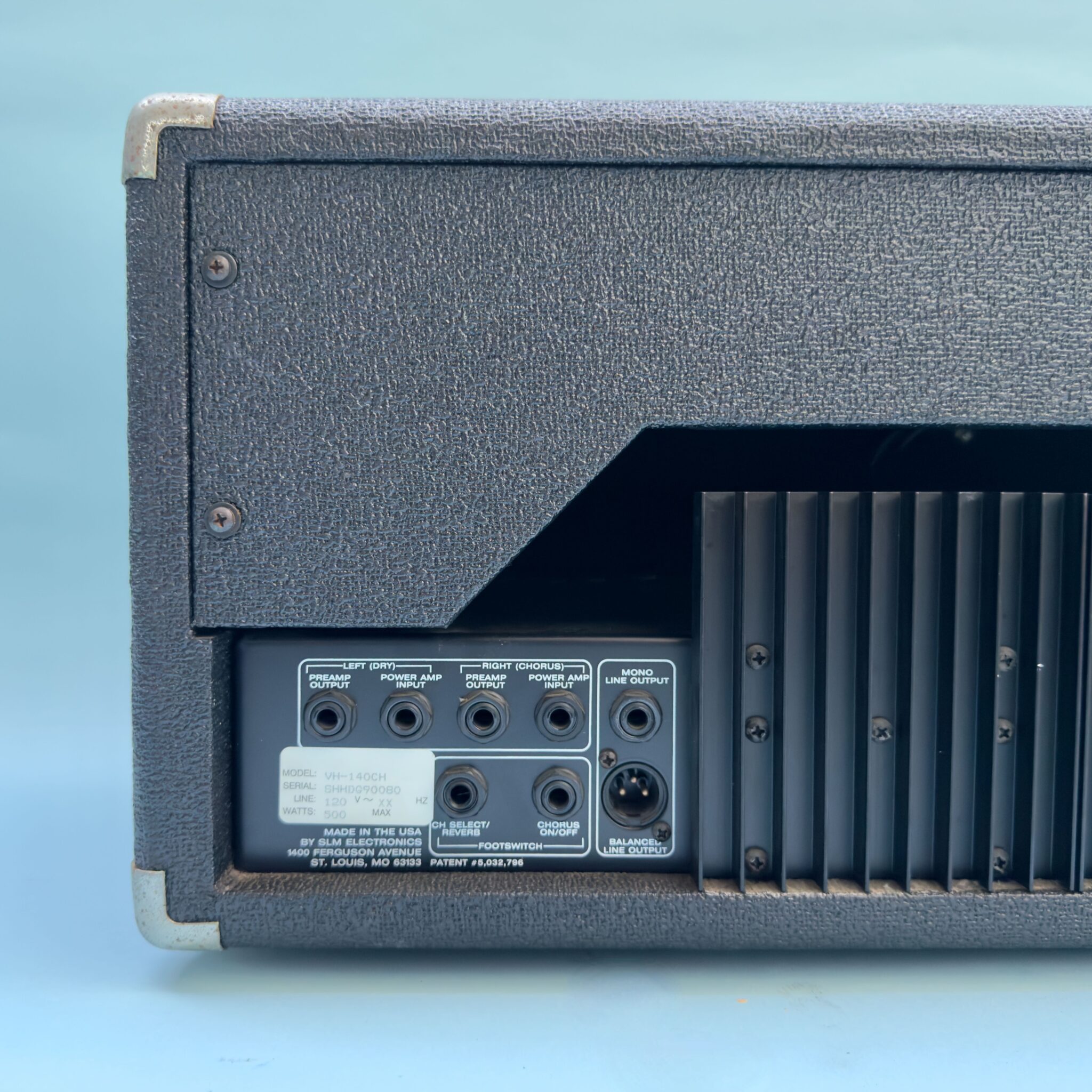 1994 Ampeg VH-140C Guitar Amp Head Black - I Want That Guitar