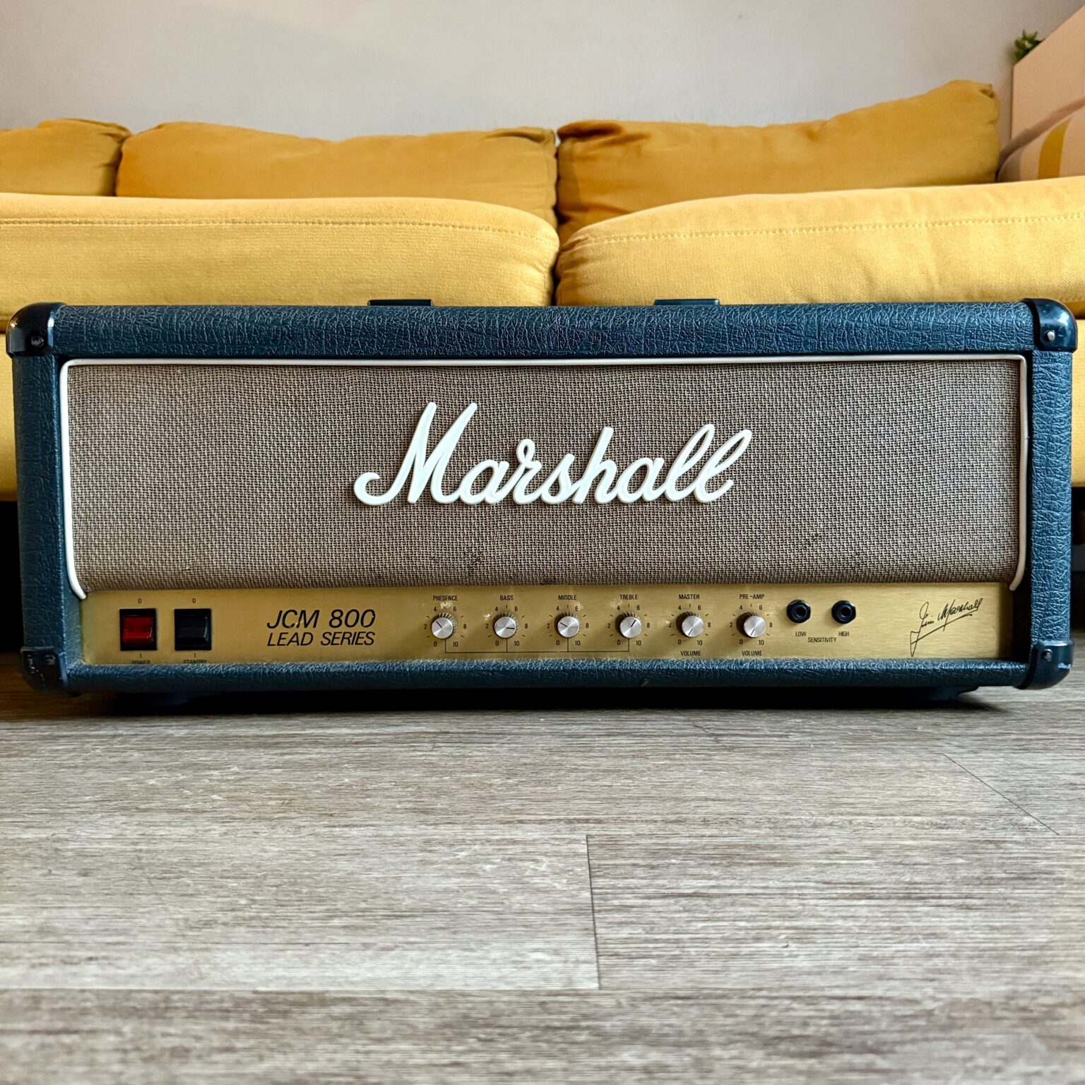 Vintage 1986 Marshall JCM 800 2203 MKII Master Model 100 Watt Lead ...