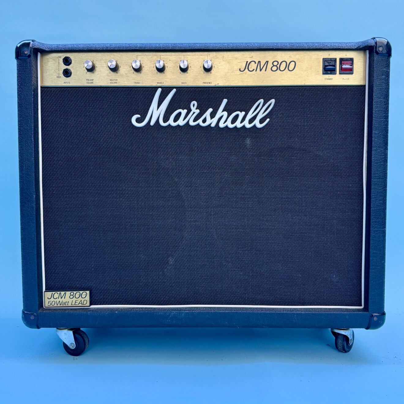 1984 Marshall JCM 800 4104 50-Watt Lead 2×12″ Combo Amplifier - I Want ...